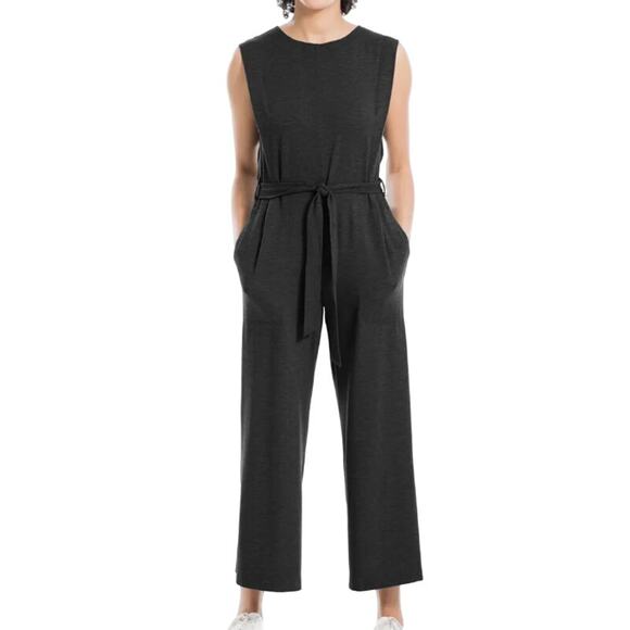 Max Studio | Pants & Jumpsuits | Max Studio French Terry Tie Waist ...